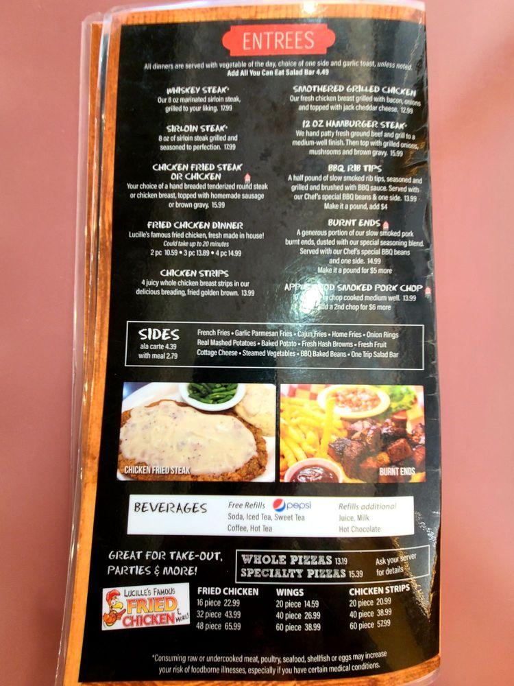 Carta de Apple Barrel Restaurant, Cheyenne