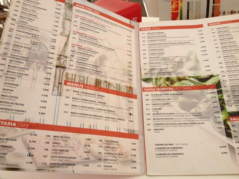 Menu em Rolhas e Rótulos restaurante, Guimaraes