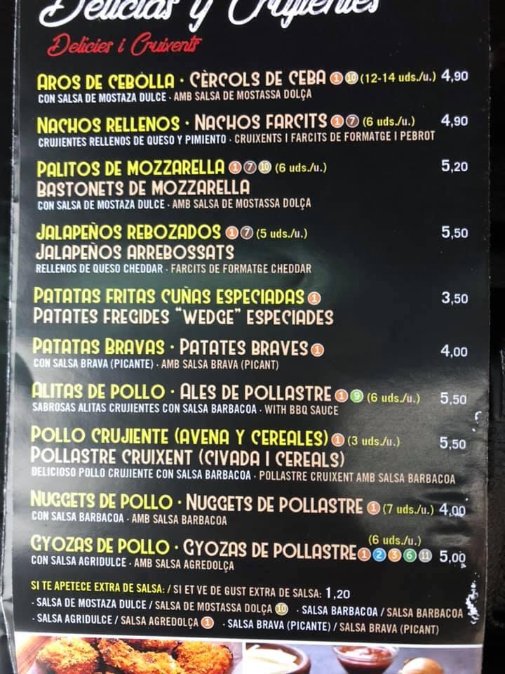 Carta de pizzería Il Postino(INCA), Inca