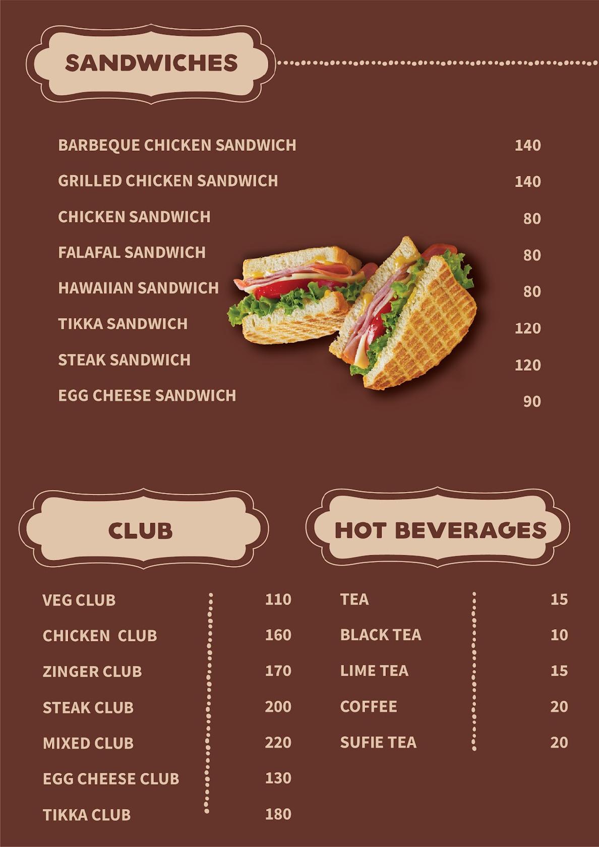 Menu at ORYX VILLAGE, Kanhangad, Kochi - Panvel Hwy