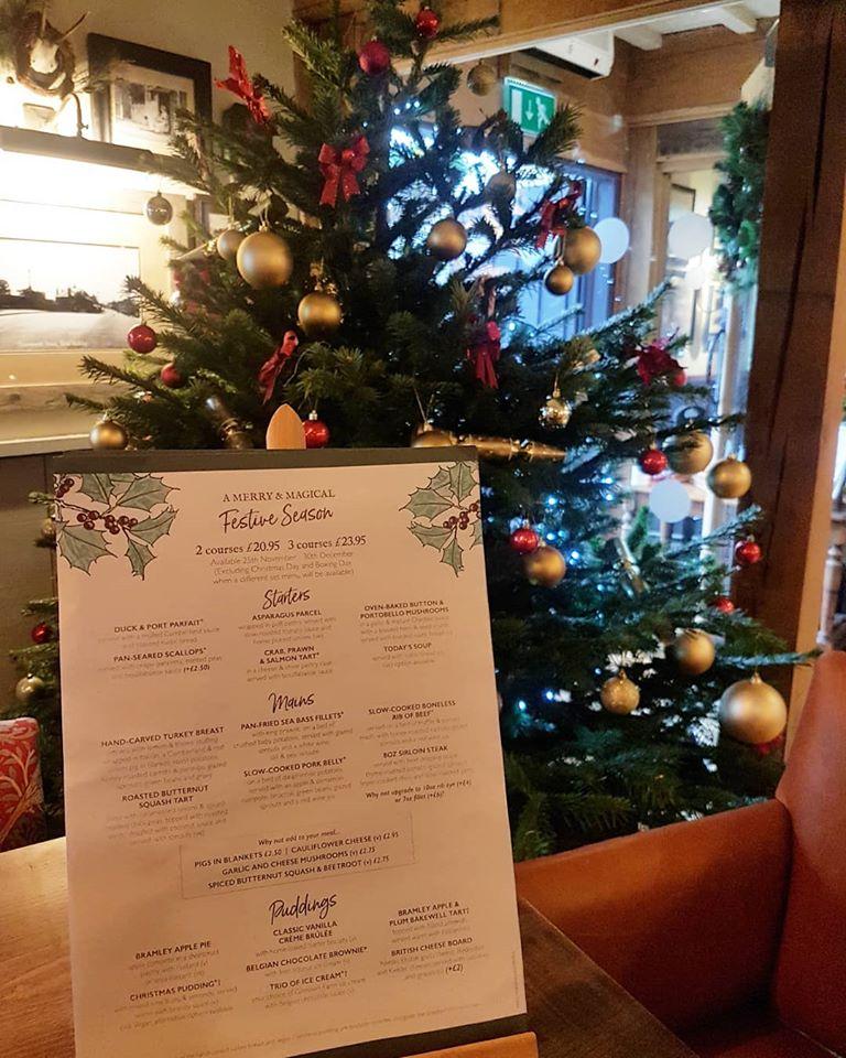 Menu at The Trent Lock pub & bar, Nottingham