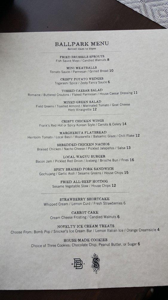 Menu at Society 1854 pub & bar, Omaha