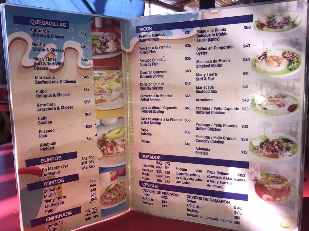 Carta del restaurante Claro Fish Jr., San José del Cabo, Blvd. Antonio ...