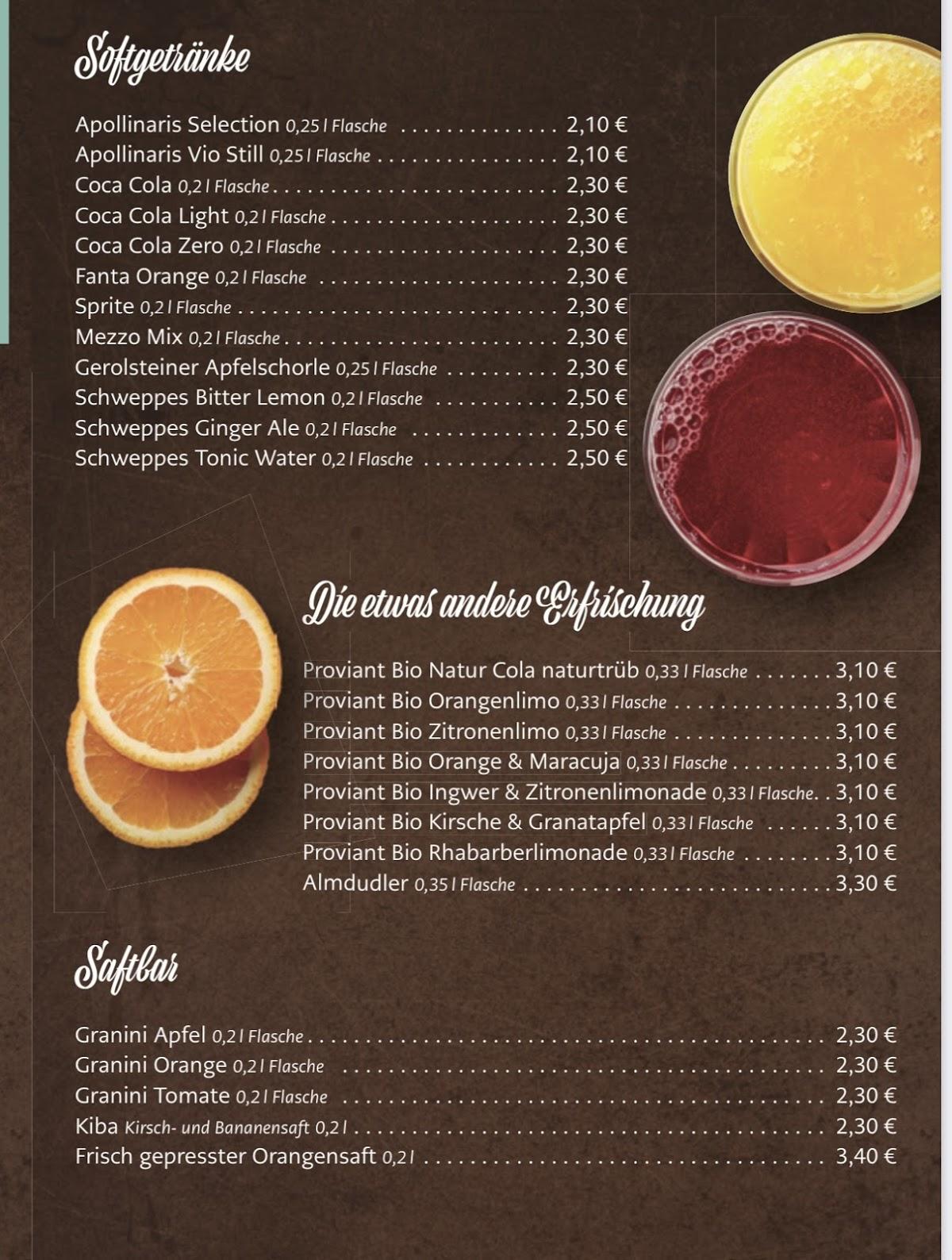Menu at Café Markt 13 cafe, Erkelenz
