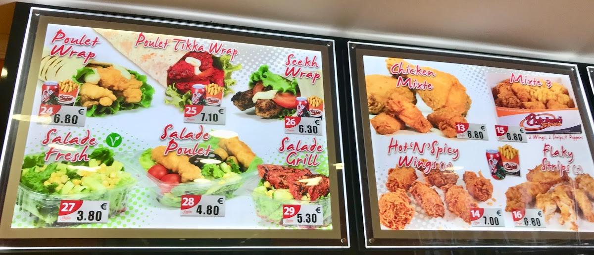 Menu at Chicken spot Drancy restaurant, Drancy