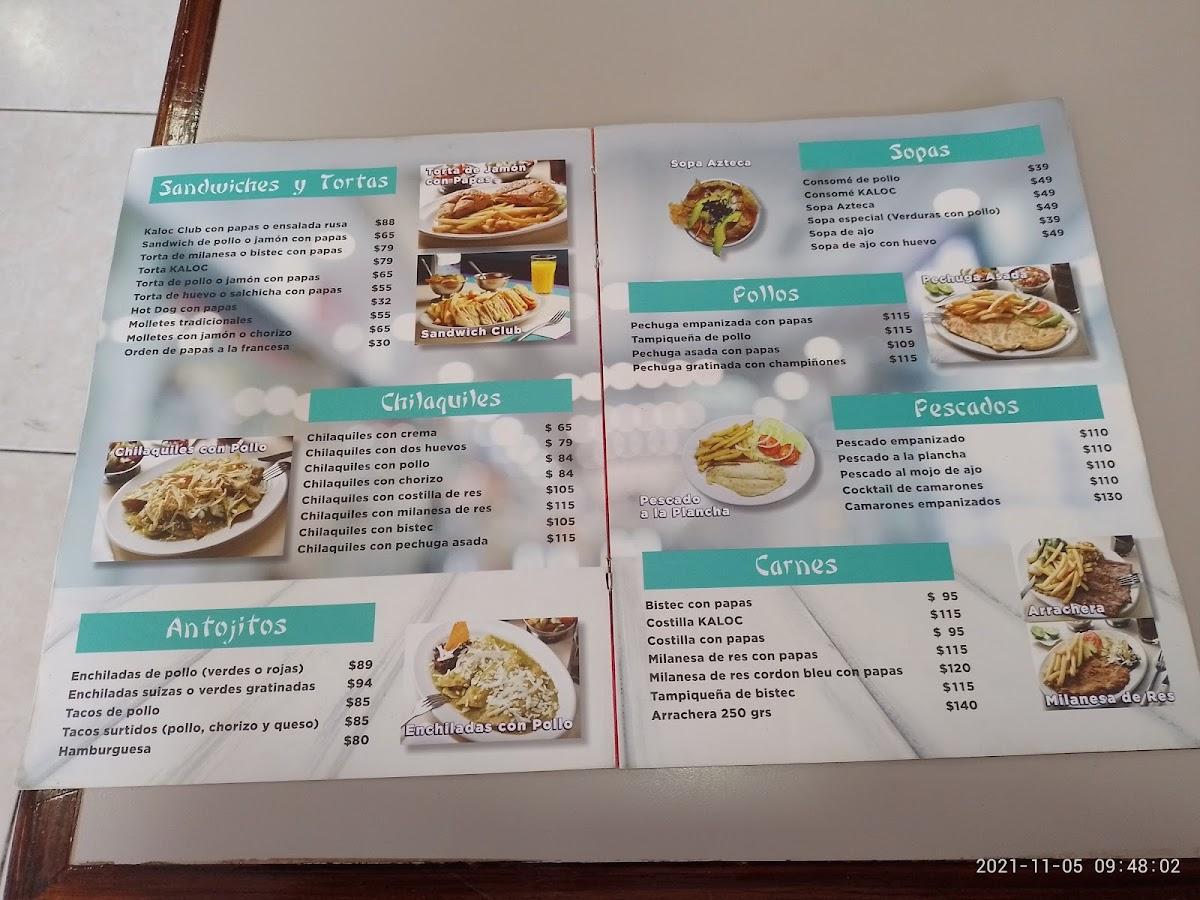 Carta de Café KA'LOC 1, Ciudad de México
