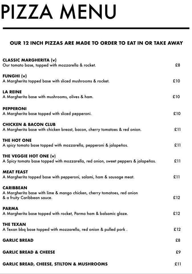 Menu at Golden Cross pub & bar, Slough, Poyle Rd