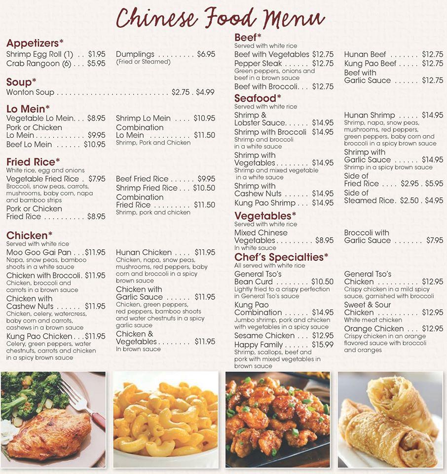 Menu at The Goose Express restaurant, Imperial