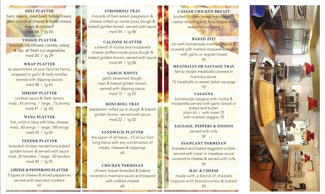 Menu at My Hero Catering, Delhi