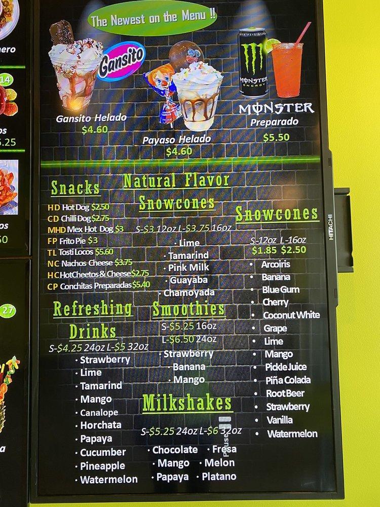 Menu at Elote Spot, Pearland, Pearland Pkwy Ste 110