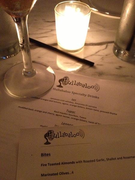Menu at Hullabaloo pub & bar, West Palm Beach