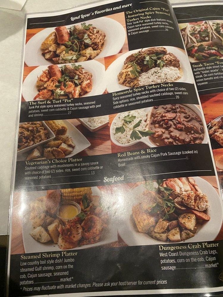 Menu at Gumbo Girl restaurant, Ridgeland, 900 E County Line Rd Suite 107