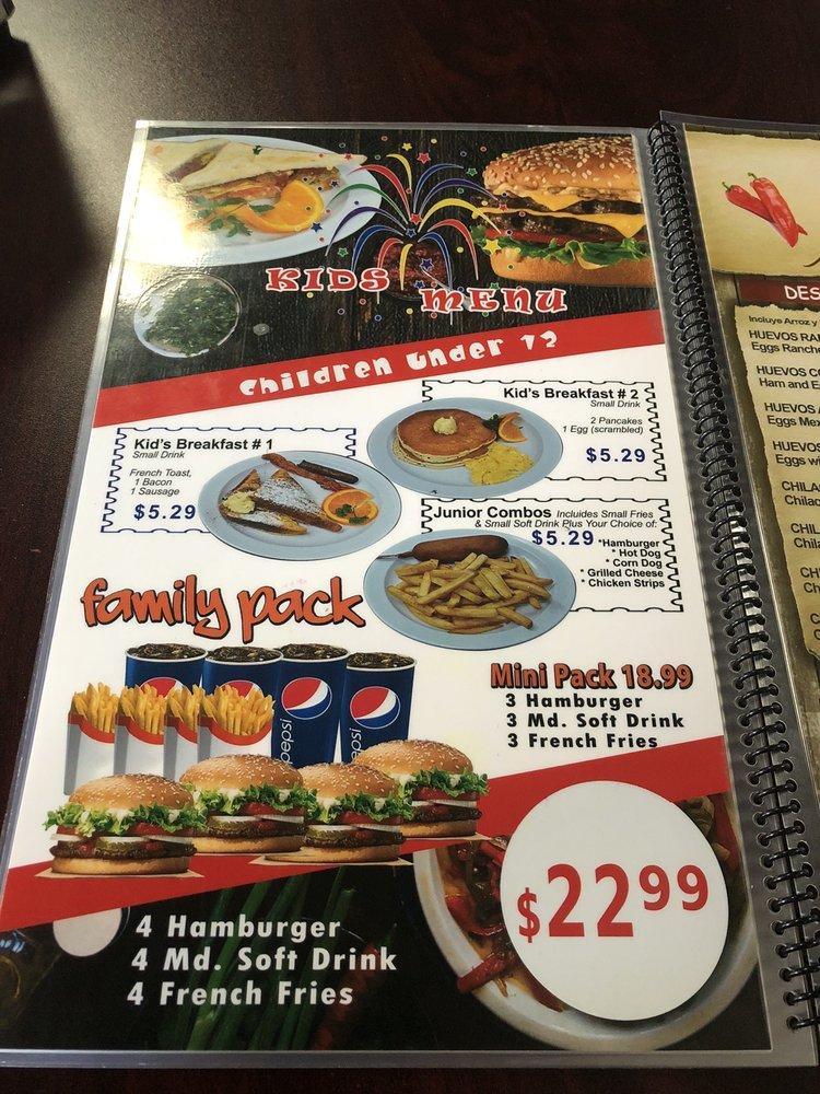 Menu at M & G Burger restaurant, Palmdale, 170th St E suite f