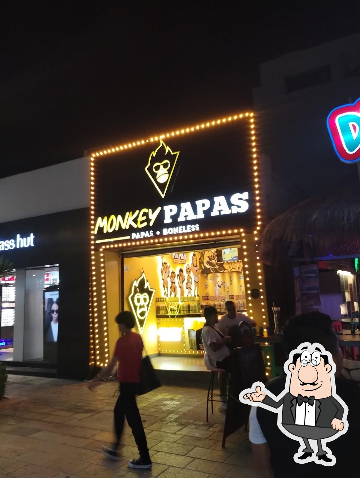 Restaurante Monkey Papas Playa del Carmen, Playa del Carmen - Opiniones ...