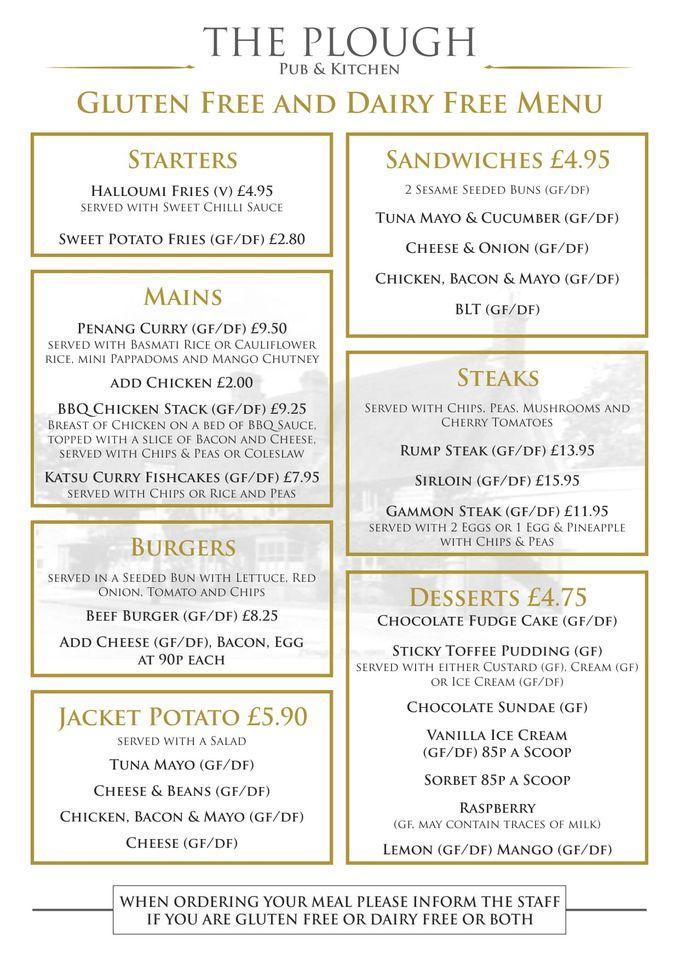 Menu at Plough Pub and Kitchen - Brackley, Brackley