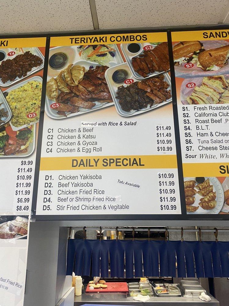 Menu at Little Deli Mart, Seattle