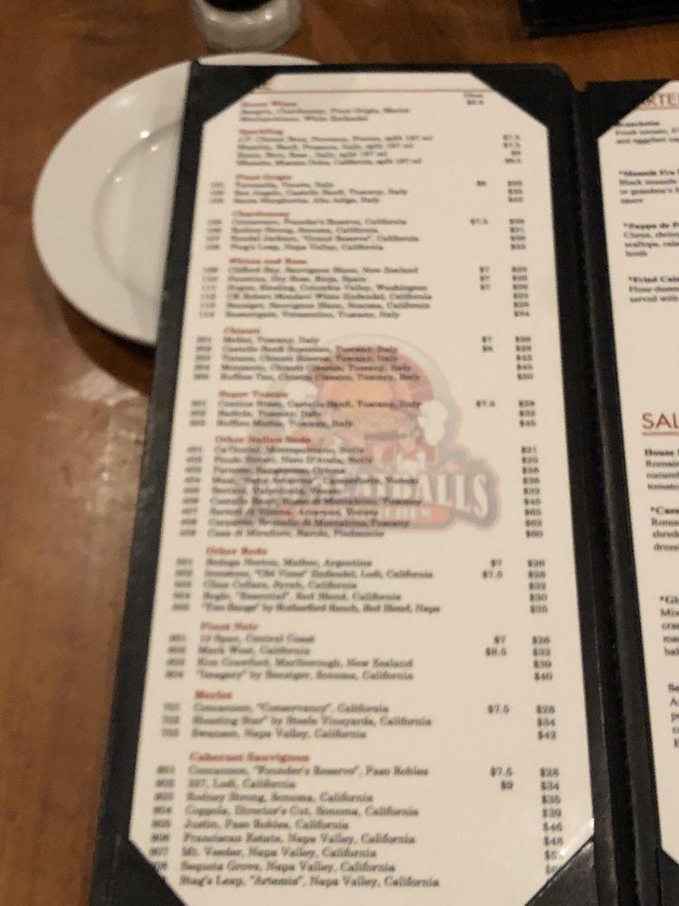 Menu at Two Meatballs In The Kitchen - Fort Myers pub & bar, Fort Myers