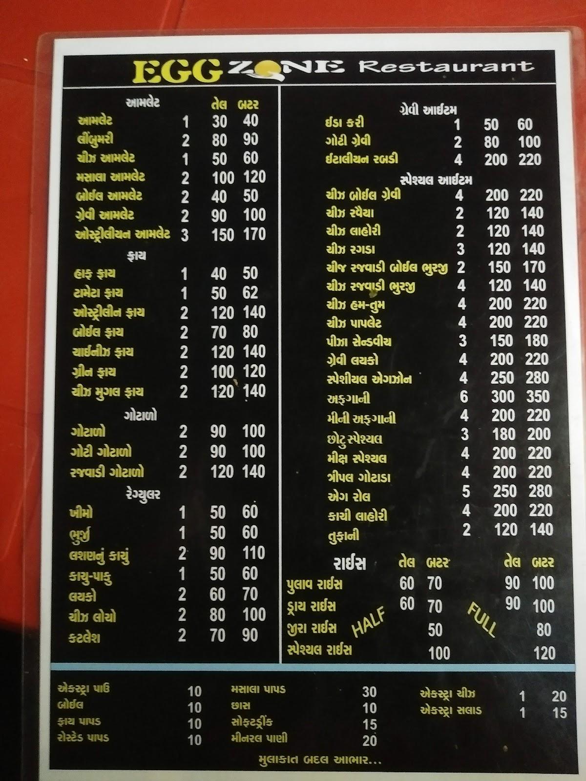 Menu at., Patan