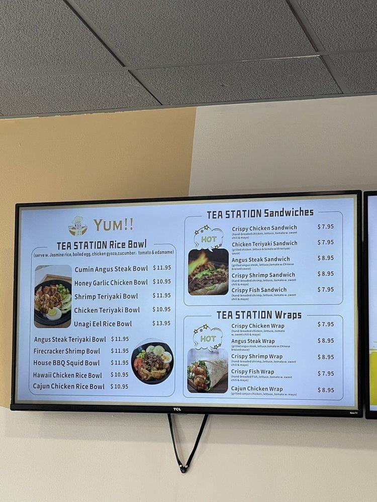 Menu at Tea Station Rice Bowl & wraps & Snacks fast food, Kennesaw