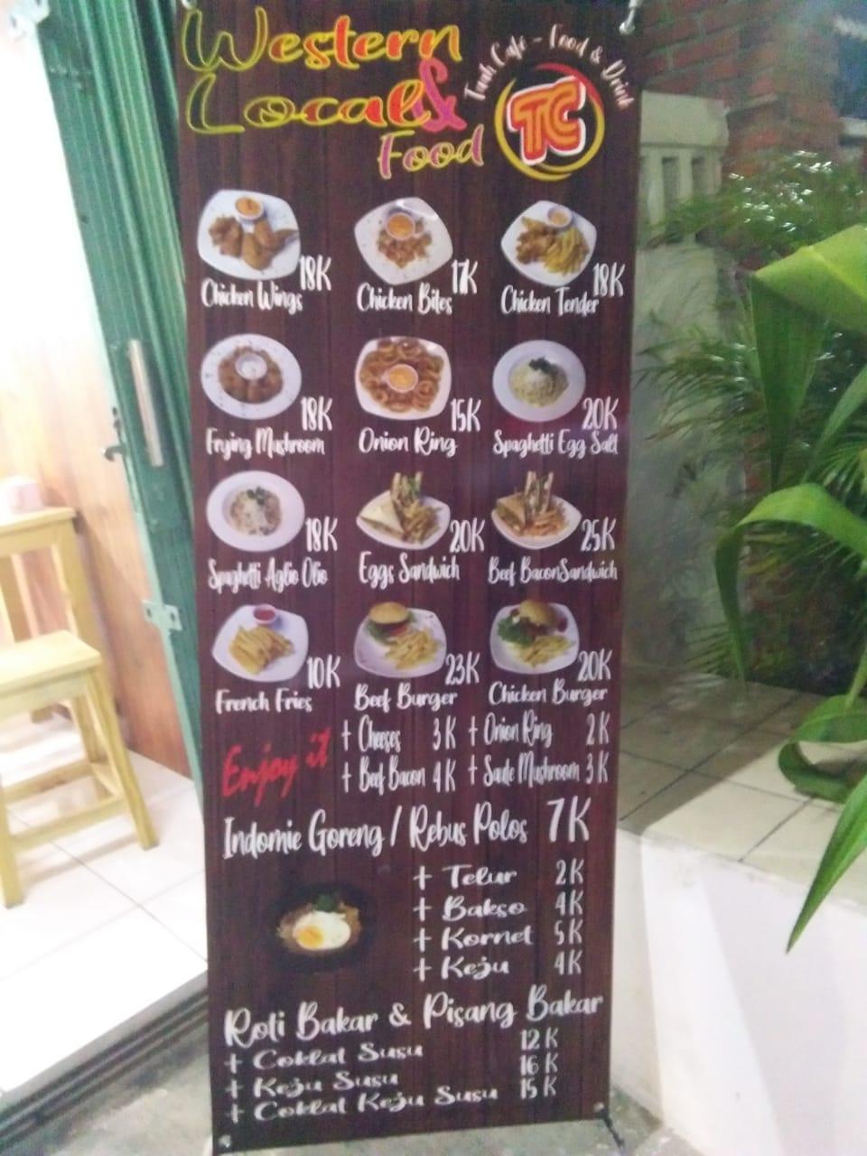 Menu at Tuah Cafe, Bekasi Regency