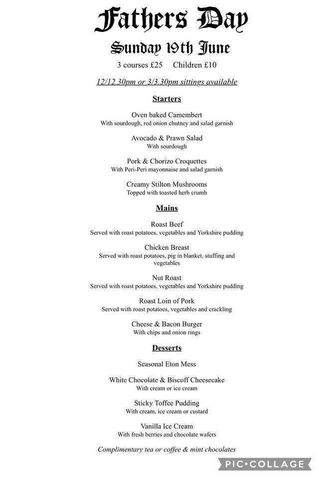 Menu at The Monument pub & bar, Whitstable