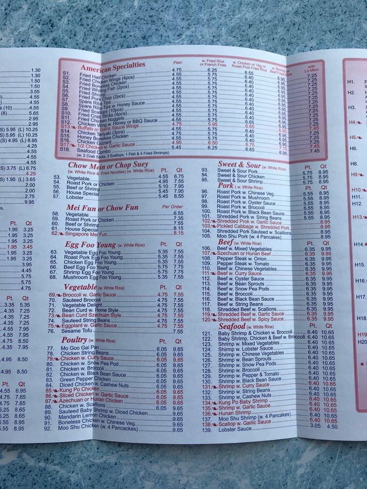 Menu at Gookies Kitchen restaurant, New York City