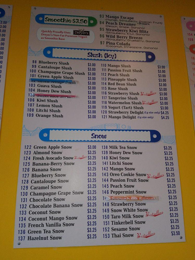 Menu at Quickly pub & bar, Vallejo, 114 Plaza Dr # 173