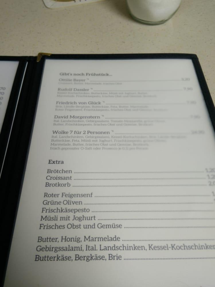 Speisekarte von Café Margareta cafe, Erlangen