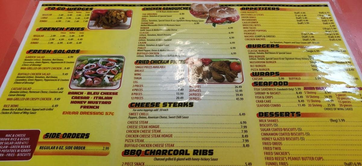 Menu at Chicken to Go restaurant, Hamilton Township, S Broad St