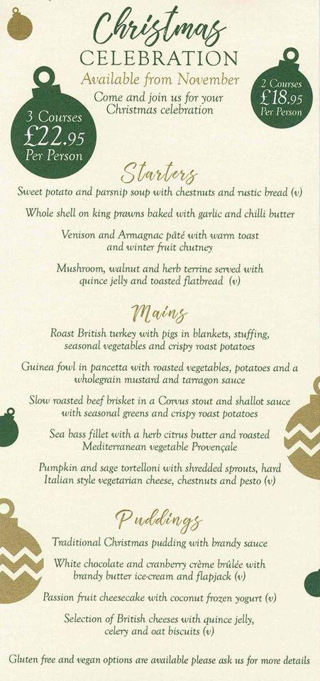 Menu at The Green Dragon pub & bar, Marlborough