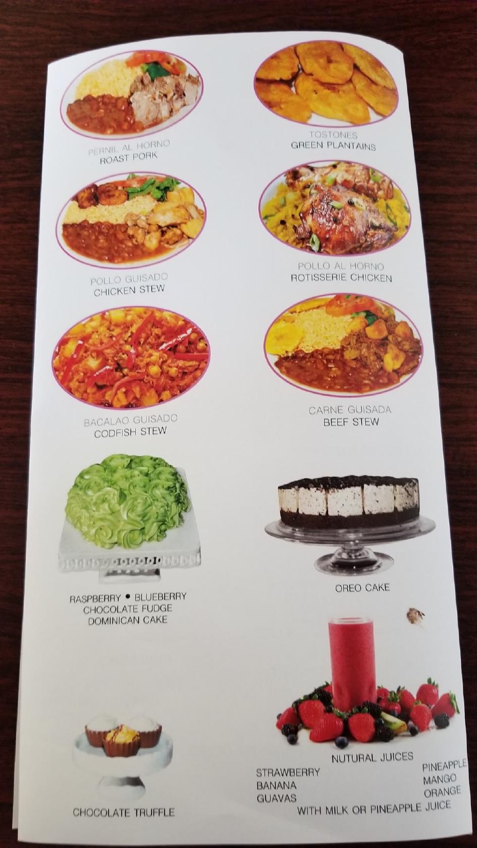 Menu at Angie's Cafe and Bakery, Metuchen