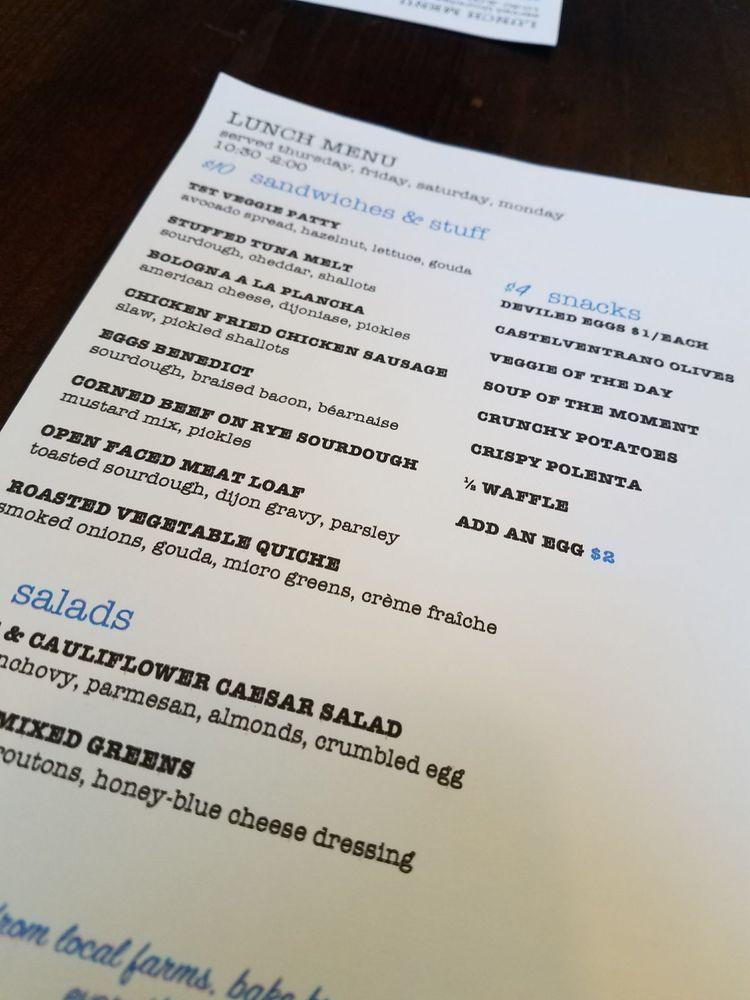 Menu at The Spoon Trade pub & bar, Grover Beach