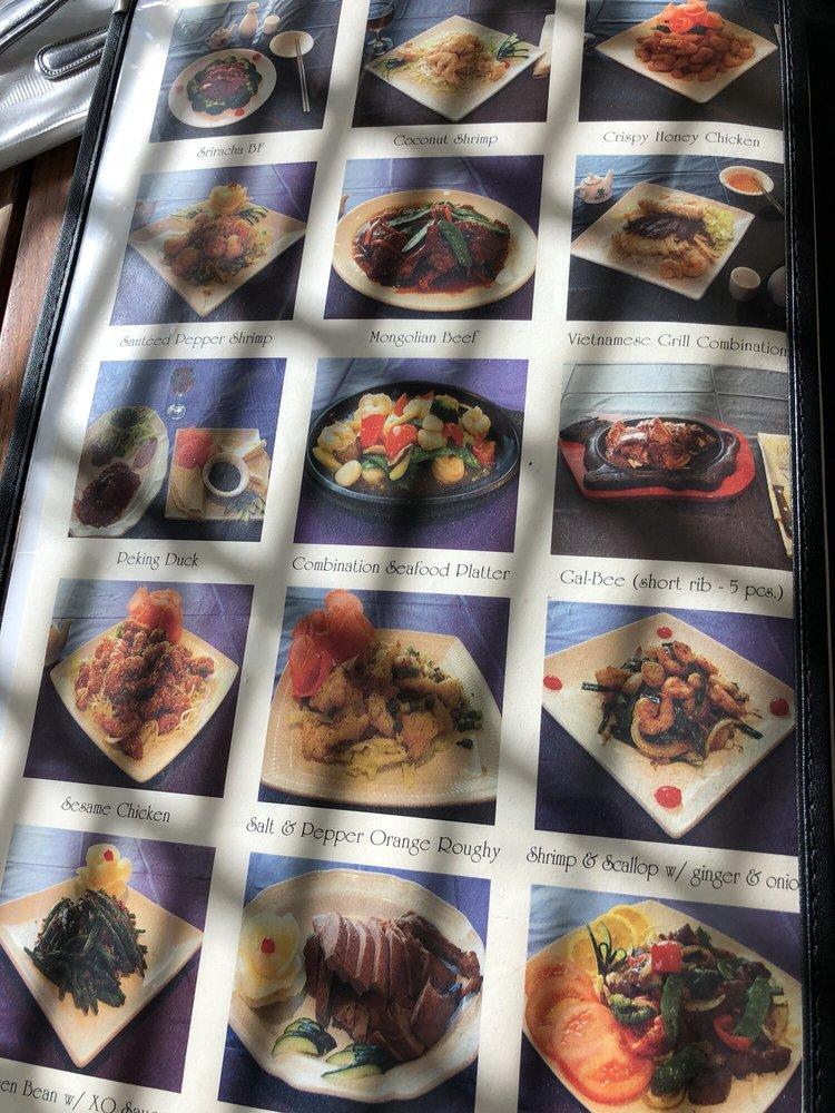 Menu at China Taipei restaurant, Centennial