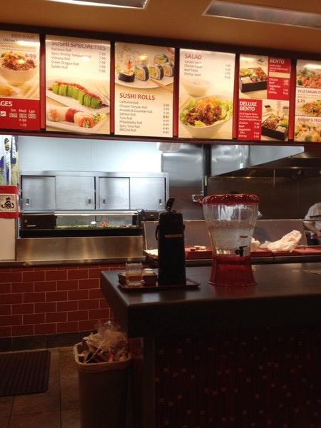 Menu at Sarku Japan restaurant, Milton, Windward Parkway Unit #A-102