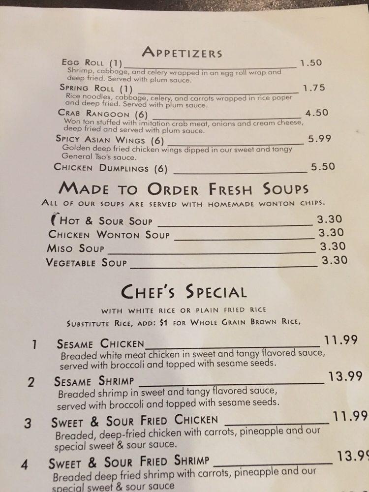 Menu at Apple Grill restaurant, West Bloomfield Township