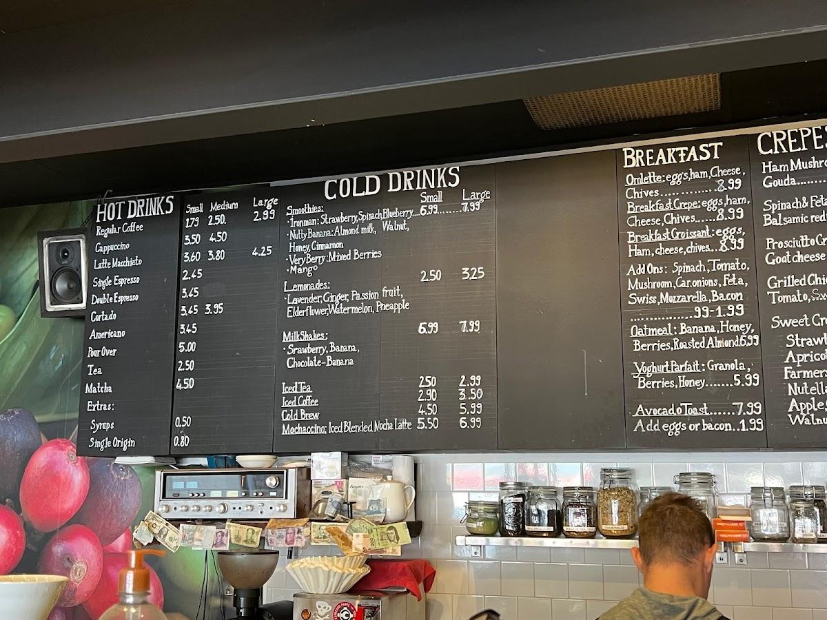 Menu at Cafe Dolce, Norwalk