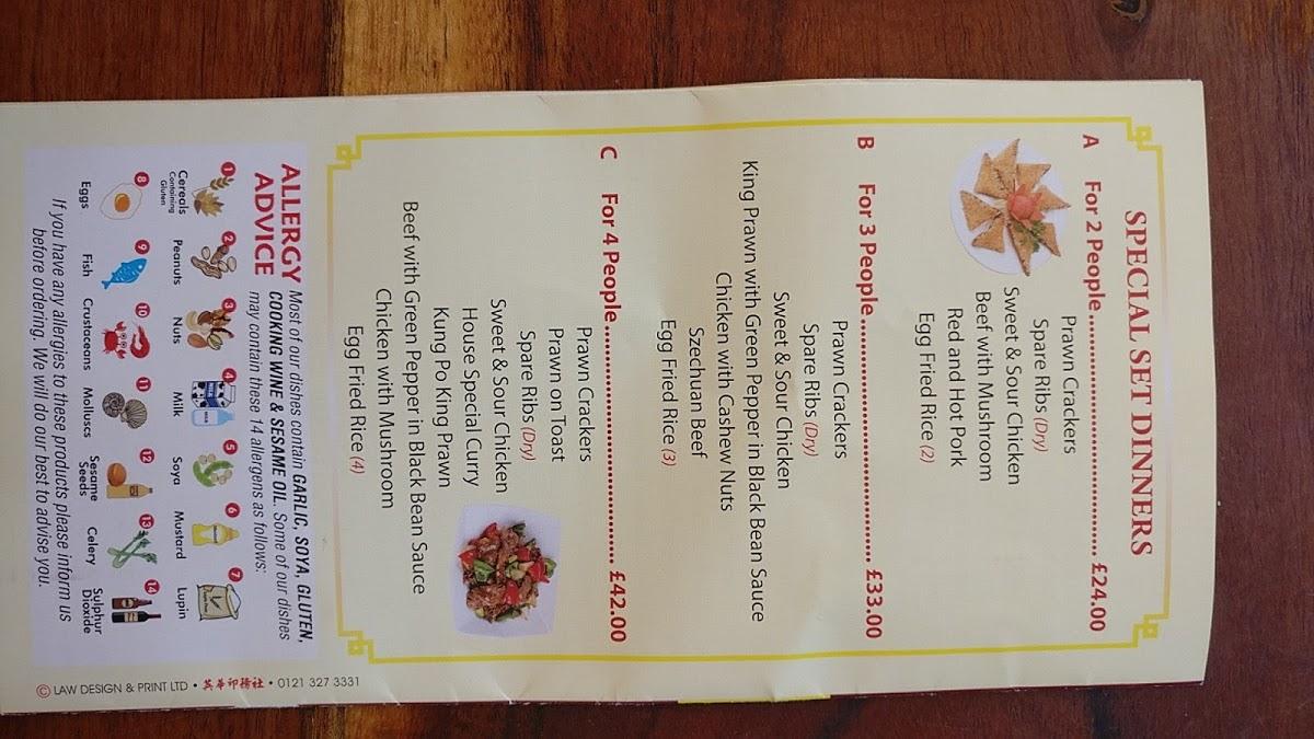 Menu at Magic Wok Takeaway fast food, Inverness