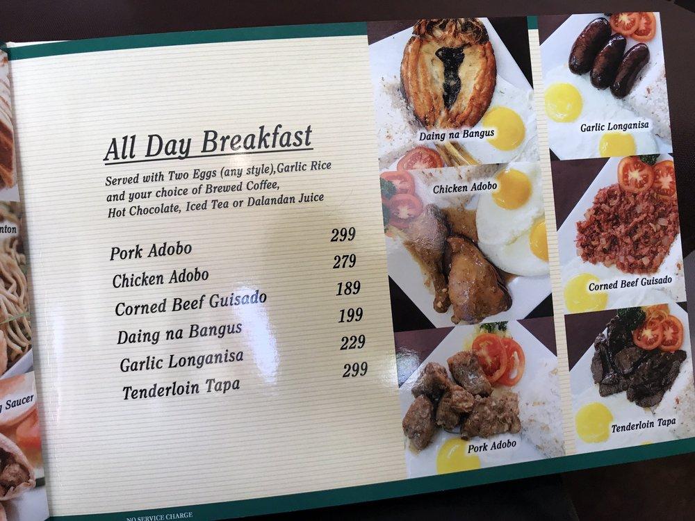 Menu at Alex III BBQ, Quezon City, 30 Sct. Bayoran St