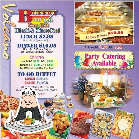 Volcano Buffet in Elk River - Restaurant menu and reviews