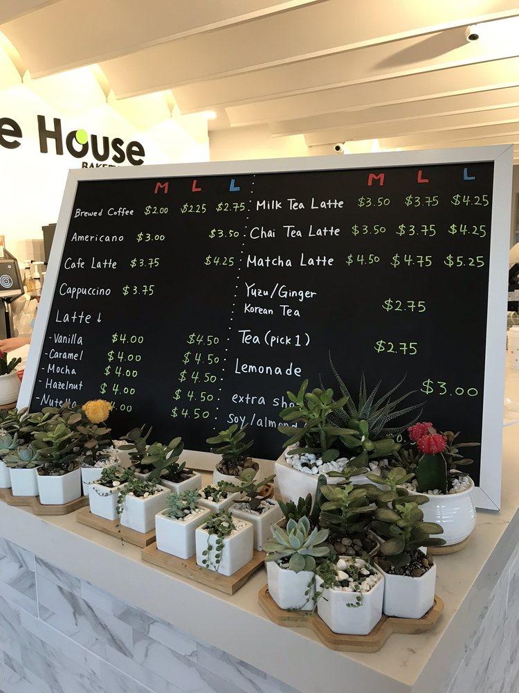 Menu at Croffle House cafe, New York City