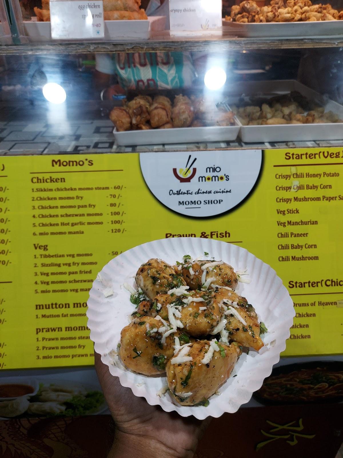 Menu at Mio Momo's, Diamond Harbour