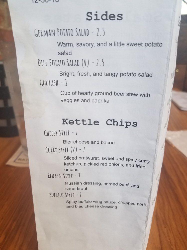 Carta de Rathskeller Bier Haus & Restaurant, Omaha