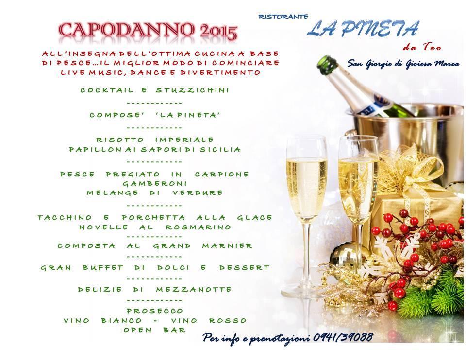 Menu da Ristorante La Pineta, San Giorgio
