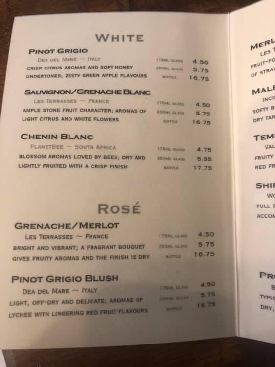 Menu at All Things Nice cafe, Stockport