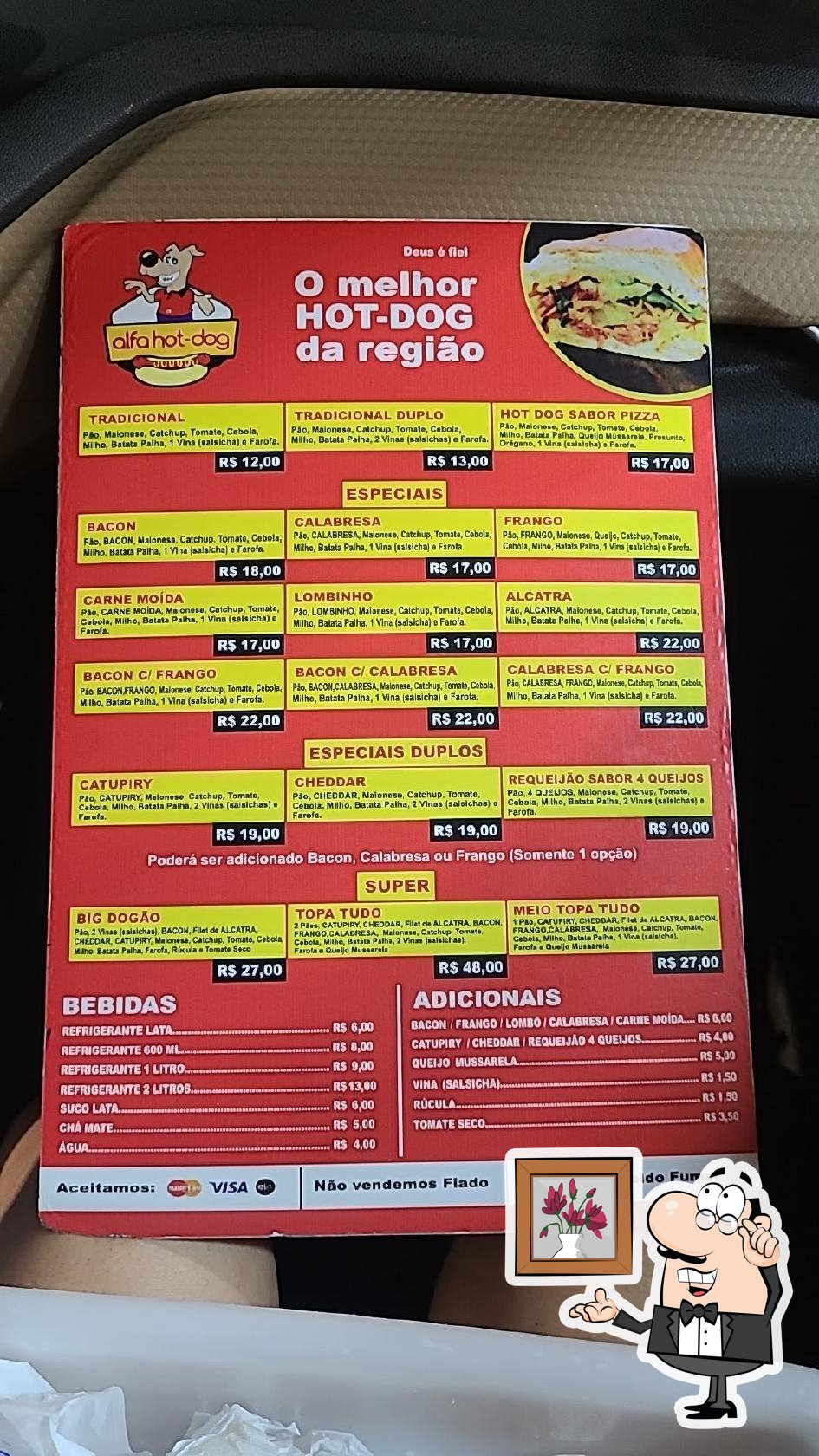 Alfa Hot Dog, Curitiba - Restaurant menu, prices and reviews