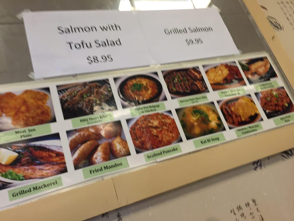 Menu at Han Yang Restaurant, Honolulu