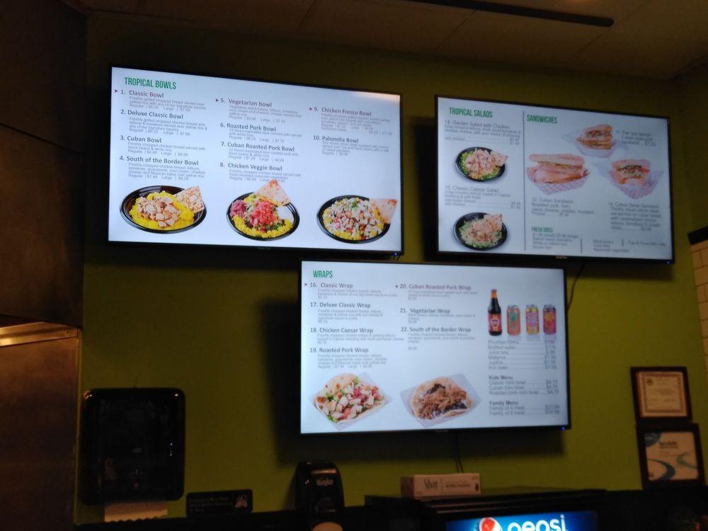 Menu at Tropical Grille Charleston restaurant, North Charleston, W ...