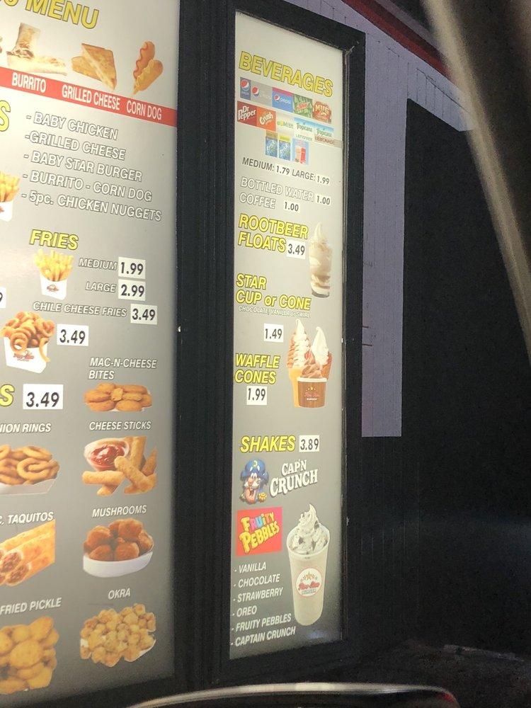 Menu at Vallejo Five Star Burger restaurant, Vallejo