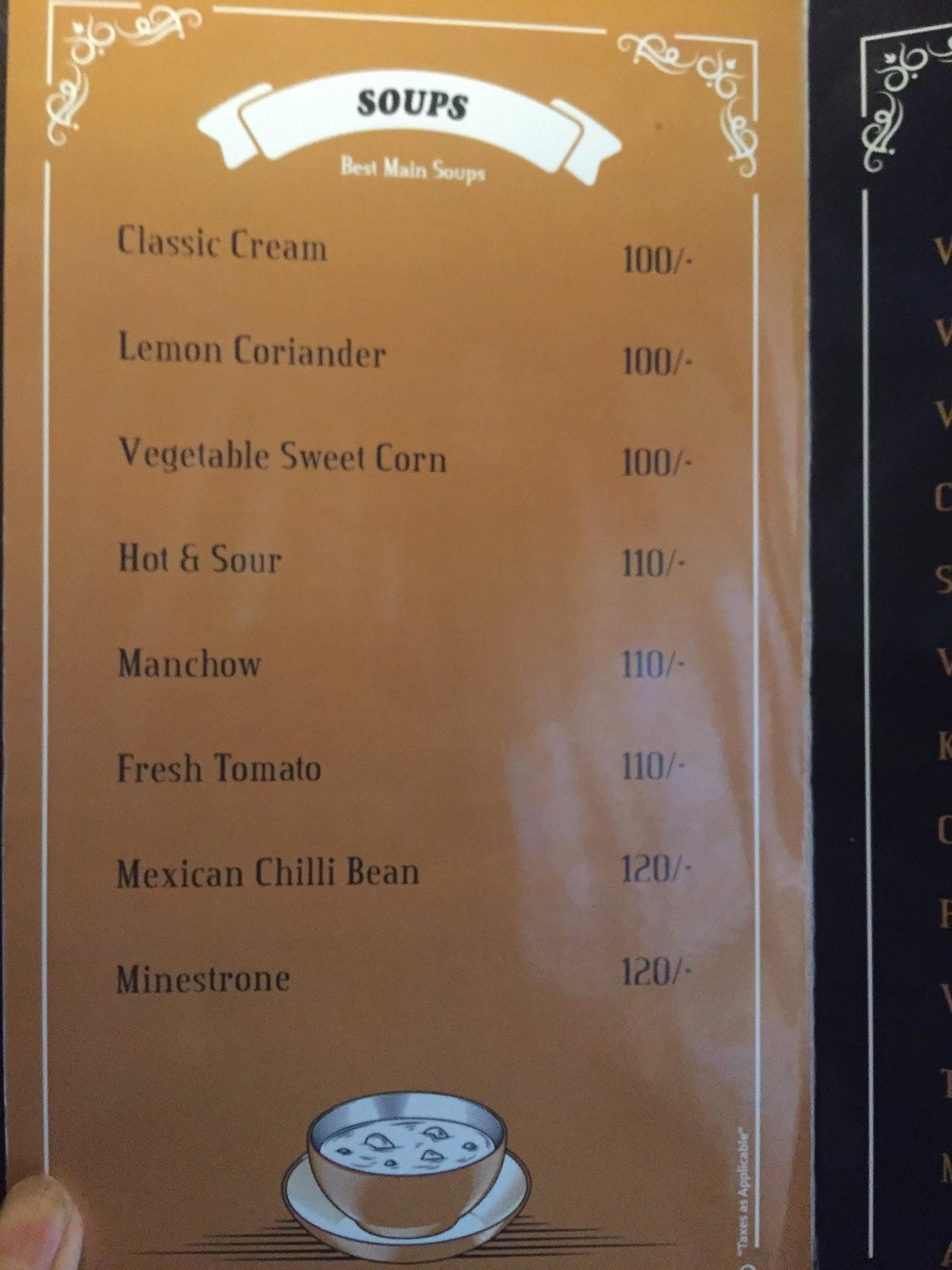 Menu at La' Dude Cafe & Resto, Surat, G/6 Aastha Corporate Capital