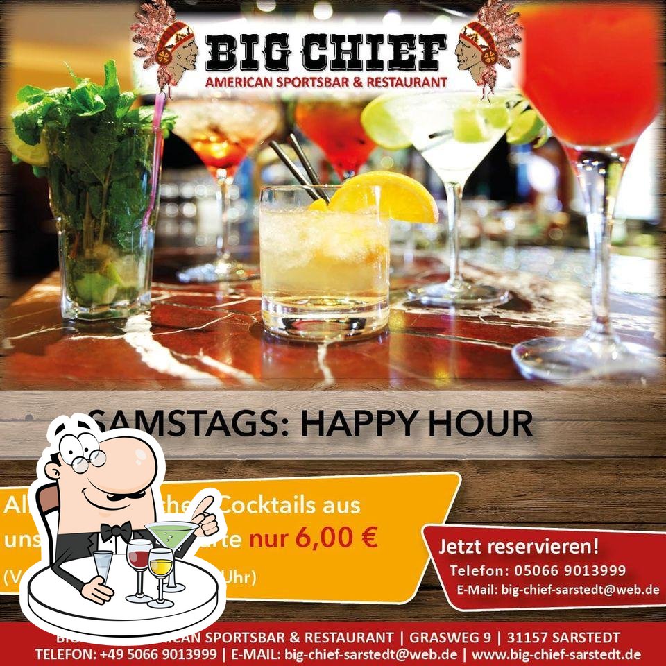 BIG CHIEF Sarstedt - American Sportsbar & Restaurant, Sarstedt ...